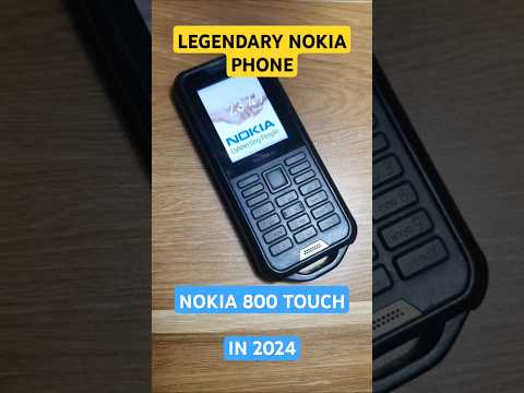 Nokia 800 Touch. Legendary Nokia Phone in 2024. #shorts #nokia #kaios #legendary