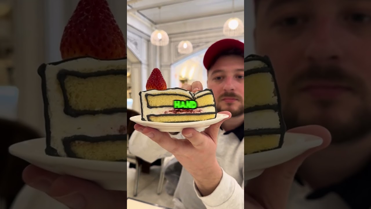 Japan 2D Café That Looks Like a Comic Book #shorts