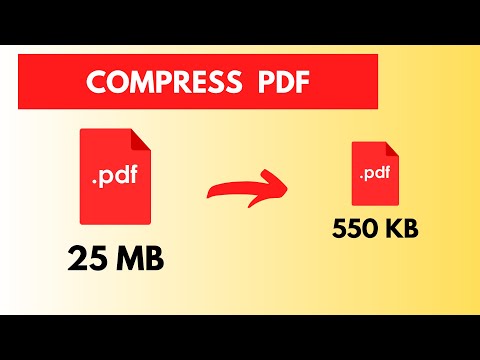 How to Compress PDF File Size | Compress PDF File Size | ilovepdf