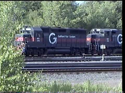 Guilford RR East Deerfield, MA 2000 22 Gilford Power Moves Up To Activate A Track Switch