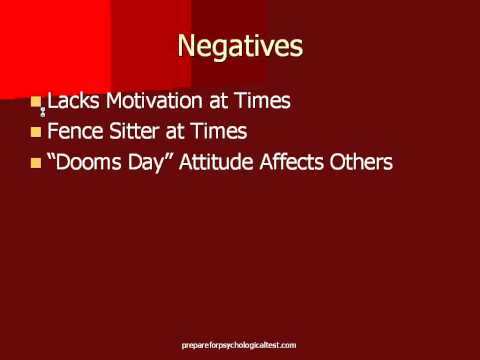 Phlegmatic - Prepare for the Psychological Test