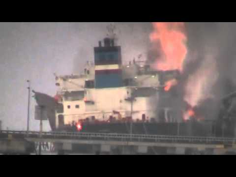 Methanol Tanker Bunga Alpinia Inferno Videos – Officer of the Watch