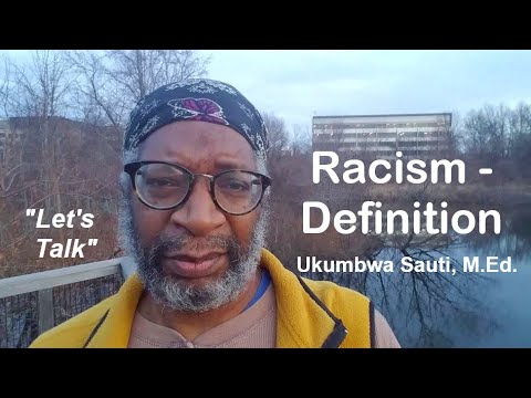Racism - Definition - Clarity in Conversation - USauti - 720