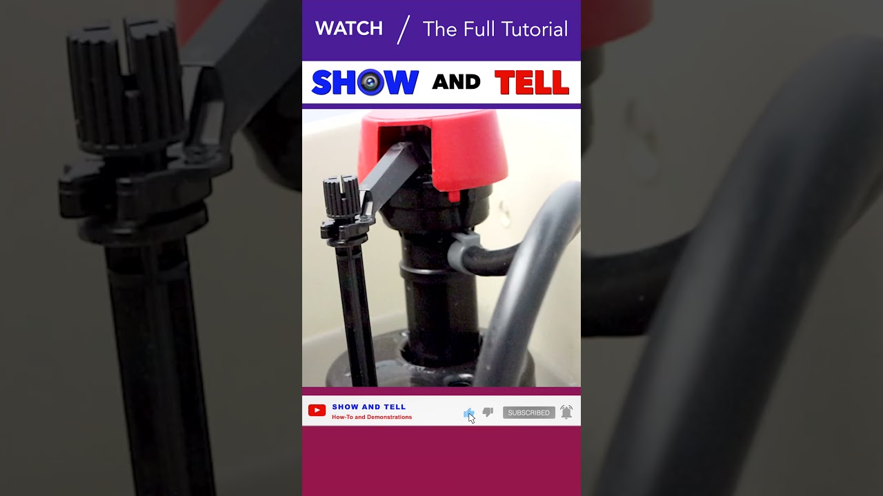 How To Fix Low Toilet Water Level | Easy Fix!  #shorts