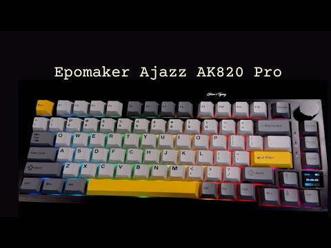 EPOMAKER Ajazz AK820 Pro - Sound Test