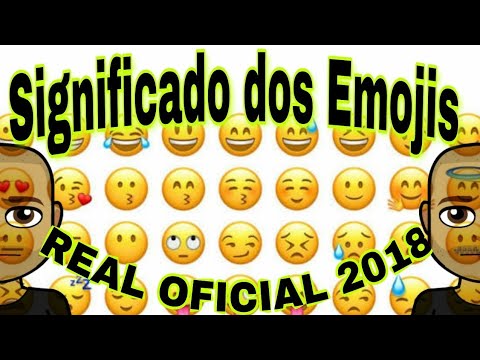 SIGNIFICADO DOS EMOJIS WHATSAPP (REAL OFICIAL) 2018