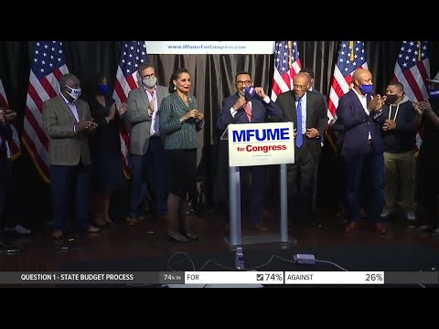 Kweisi Mfume wins 7th District Congressional Seat