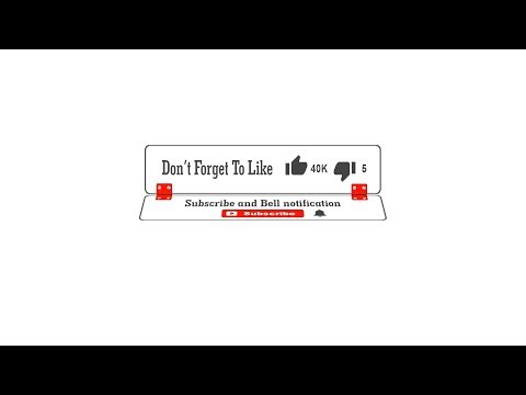Animasi Klik Subscribe Like dan Lonceng Full Effect Part 4