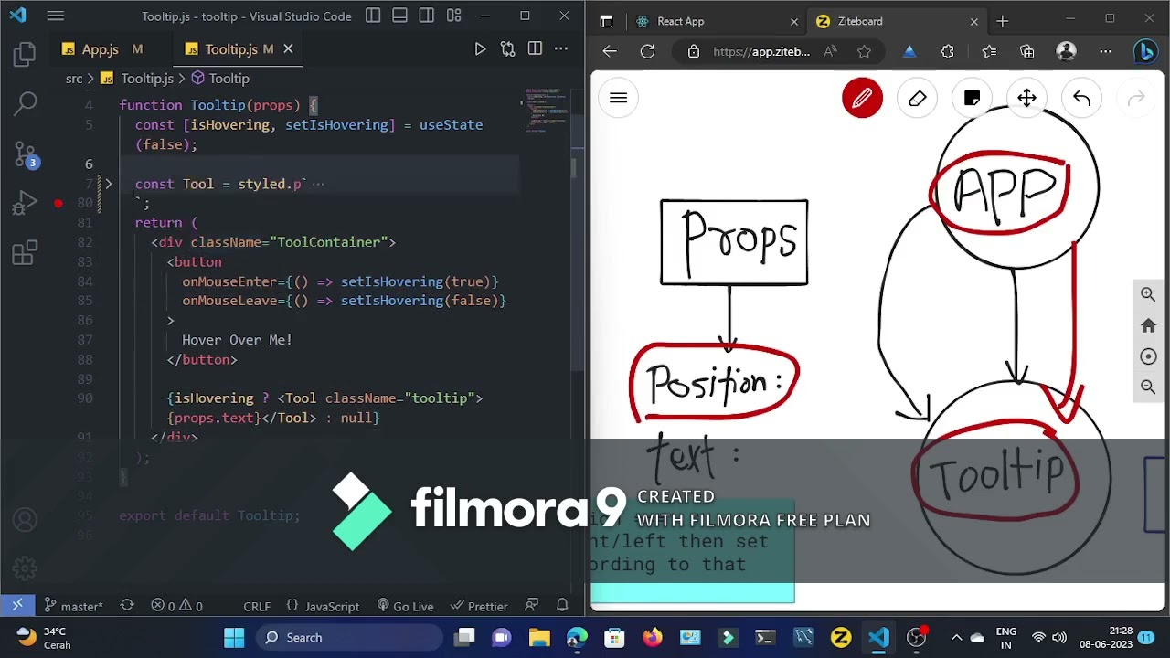 Tooltip Using Reactjs  Coding Ninjas
