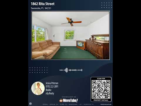 1862 Rita Street, Sarasota, FL 34231 | 3 Bedroom Home For Sale
