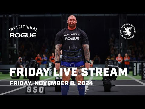Full Friday Live Stream | 2024 Rogue Invitational
