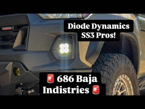 24 Chevy Colorado fog light upgrade to Diode Dynamics SS3 Pros