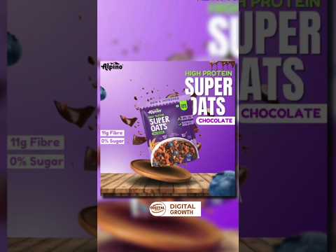 How to Design Food Poster design in Canva with easy steps | Canva tutorial | Digital Growth designs