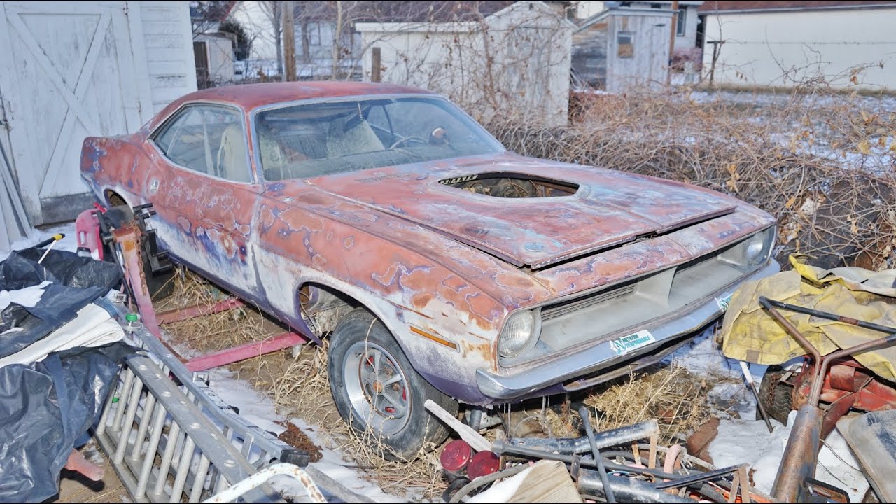 Rare Back Yard Find! 1970 Plymouth Hemi ‘Cuda | Barn Finds