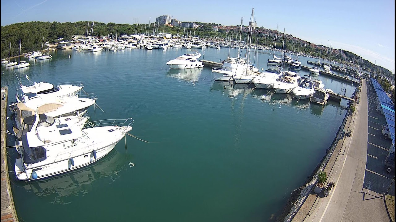 Marina Veruda Yacht Harbour - Live Webcam | GeoWebcams