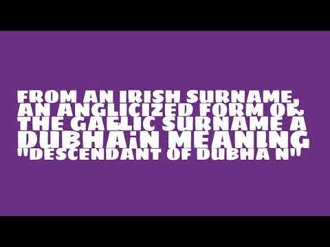 What is the origin of the name Duane?