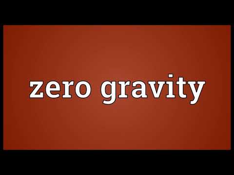 Zero gravity Meaning | Wordogram