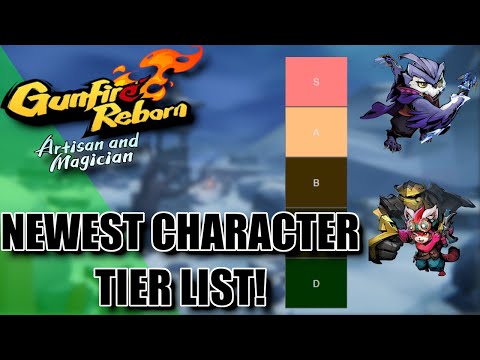 THE NEWEST GUNFIRE REBORN CHARACTER TIER LIST (OWL AND PANDA)