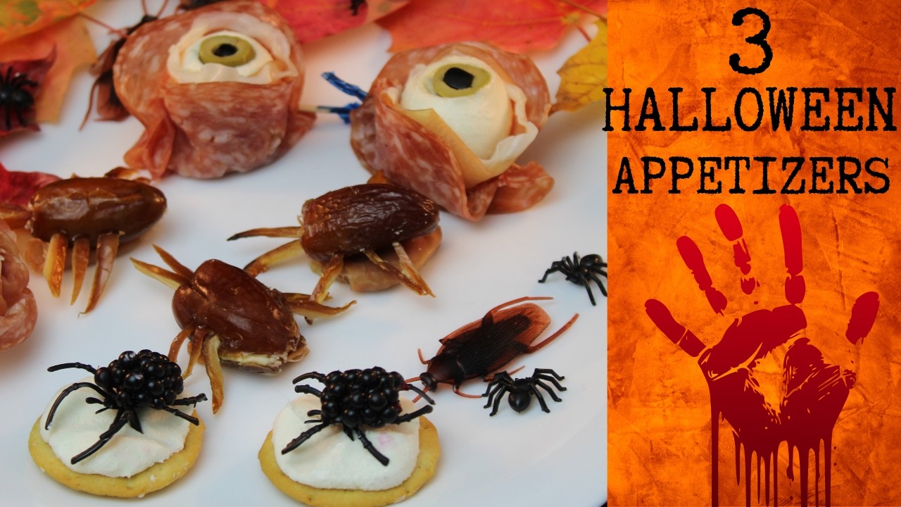 Three Creepy Halloween Party Appetizers