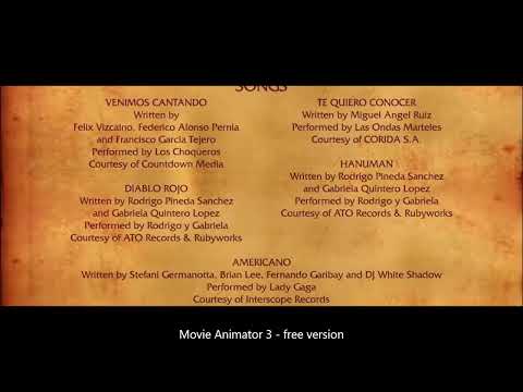 PUSS IN BOOTS (2011) End credits (Version 2) (Edited)