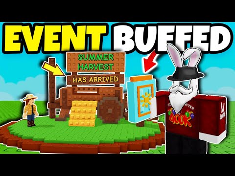 The SUMMER EVENT Has Been BUFFED In Grow A Garden Roblox!