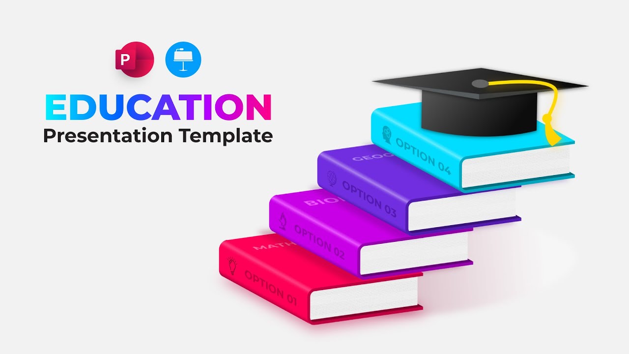 Education Animated PowerPoint Template