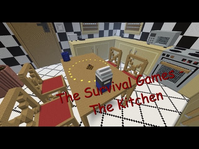The Survival Games - The Kitchen Minecraft Map