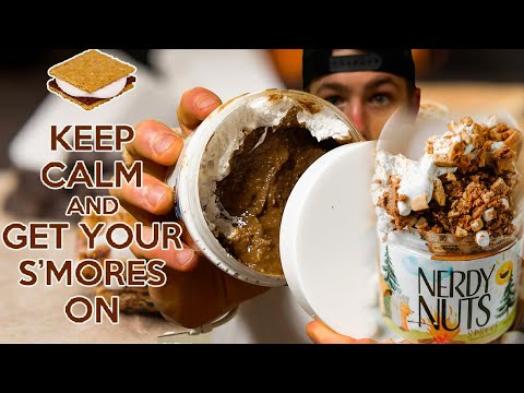 NERDY NUTS REVIEW! S'mores Peanut Butter Treat!