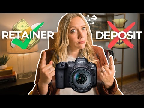 Retainer Fee vs. Deposit - Photography Contract 101 [2024]
