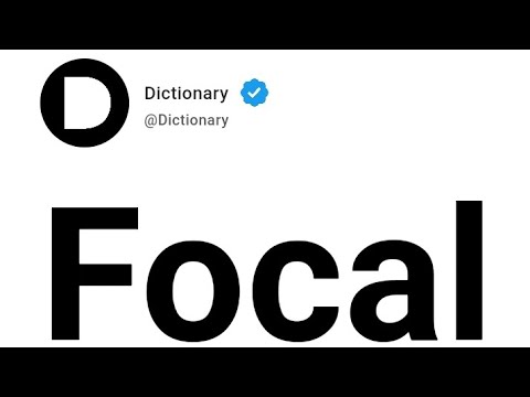 Focal Meaning In English