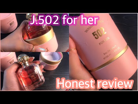 WASIM AKRAM 502 FOR HER ! Best smelling & LONG LASTING PERFUME IN PAKISTAN | J.502 for HER review