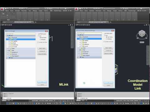 Coordination Model Link vs. MLink in ShipConstructor