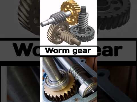 Worm gear mechanism work #mechanicalengineering #mechanical