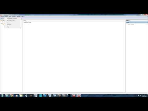 Guide for MMC on Windows 7