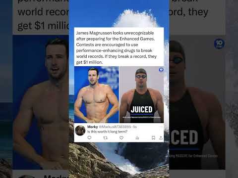 James Magnussen looks unrecognizable after training for enhanced games! 😱