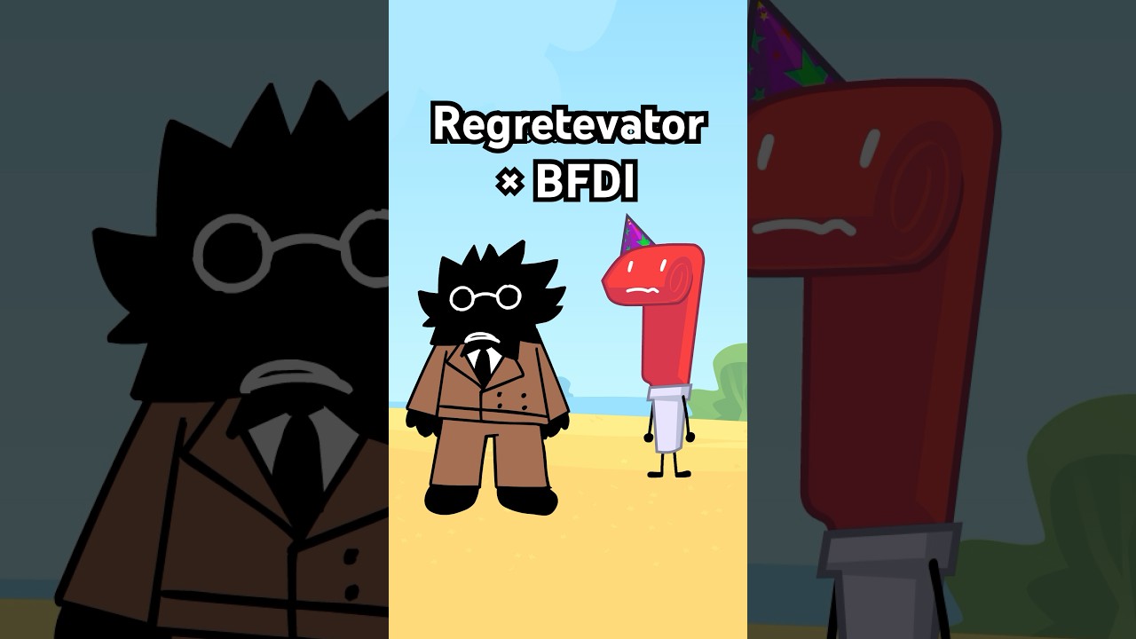 The official BFDI x Regretevator collab is out now!