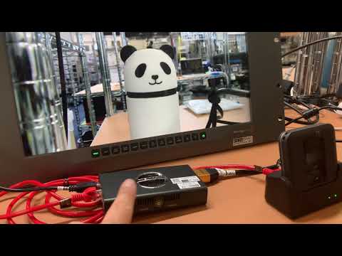エンコーダーとデコーダーでインターネット経由のSRT通信