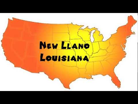 How to Say or Pronounce USA Cities — New Llano, Louisiana