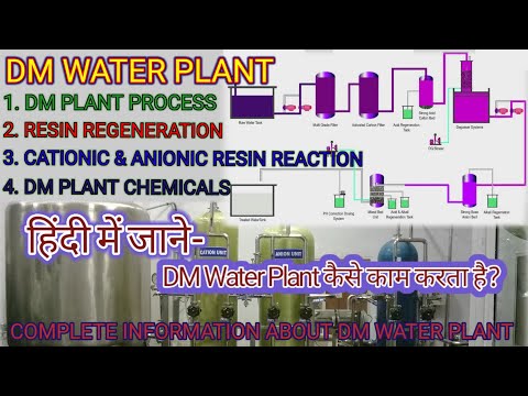 [ In Hindi] Complete information about DM Water Plant | SAC | SBA | MB | DM Water Plant Chemical |