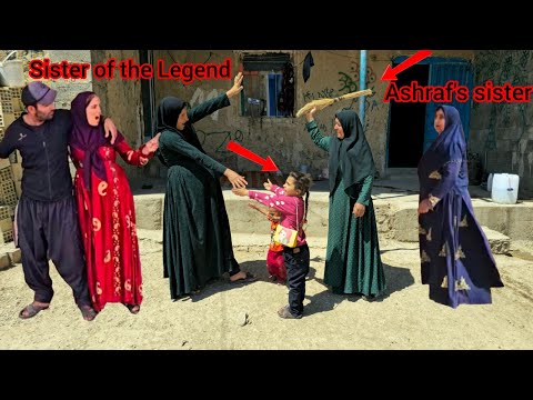 Ashraf's sister misbehaves with Afsaneh's sister Turan