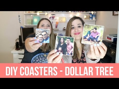 DIY Coasters - Dollar Tree - SSSVEDA DAY 23