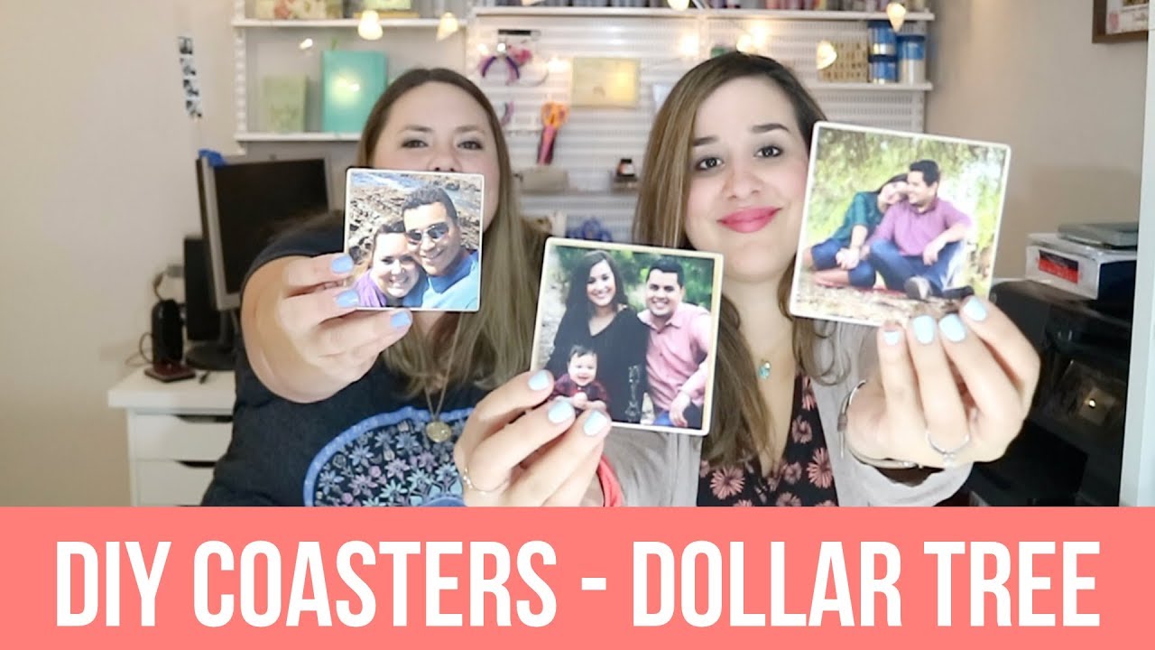 DIY Coasters - Dollar Tree - SSSVEDA DAY 23