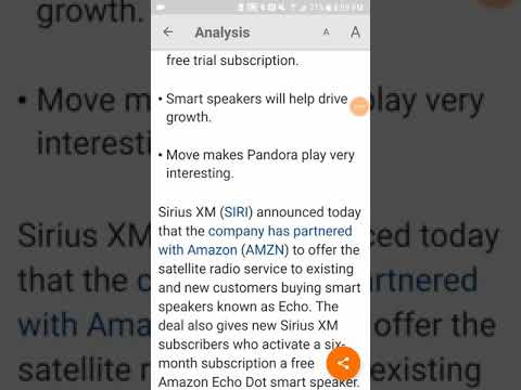 Amazon partners with Sirius XM Radio