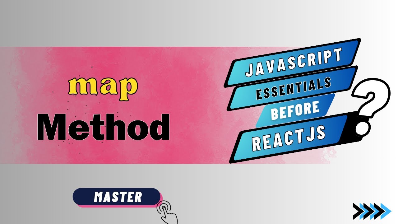 map( ) method  || JavaScript essentials for React #javascript  #react
