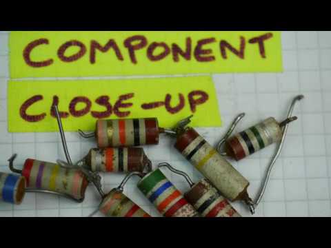 Component Close-Up: Carbon Composition Resistors
