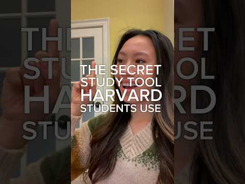 Secret study tool Harvard students useπ€