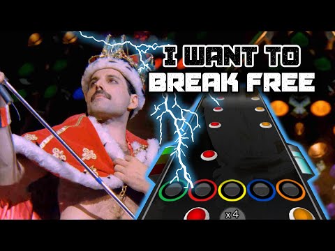 Guitar Flash 3: I Want to Break Free - Queen | HARD/DIFICIL RECORD (21886) TOP 1