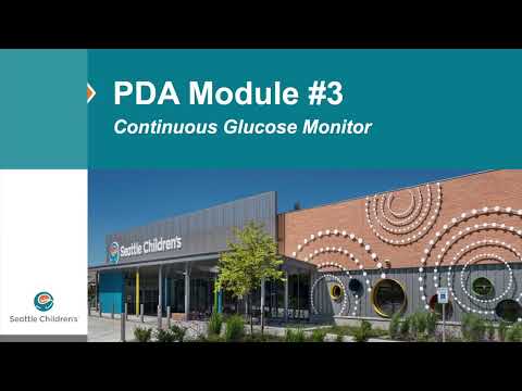 PDA Module 3 - Continuous Glucose Monitor
