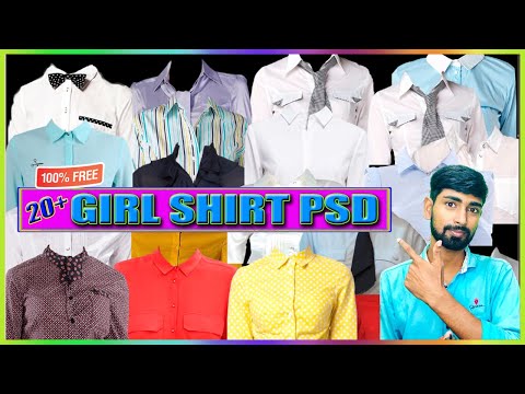 20+ GIRL SHIRT PNG PSD FILE FREE DOWNLOAD || Girl Shirt Styles || OFFICE DRESS PASPORT SIZE PNG