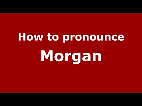 How to pronounce Morgan (Spanish/Argentina) - PronounceNames.com